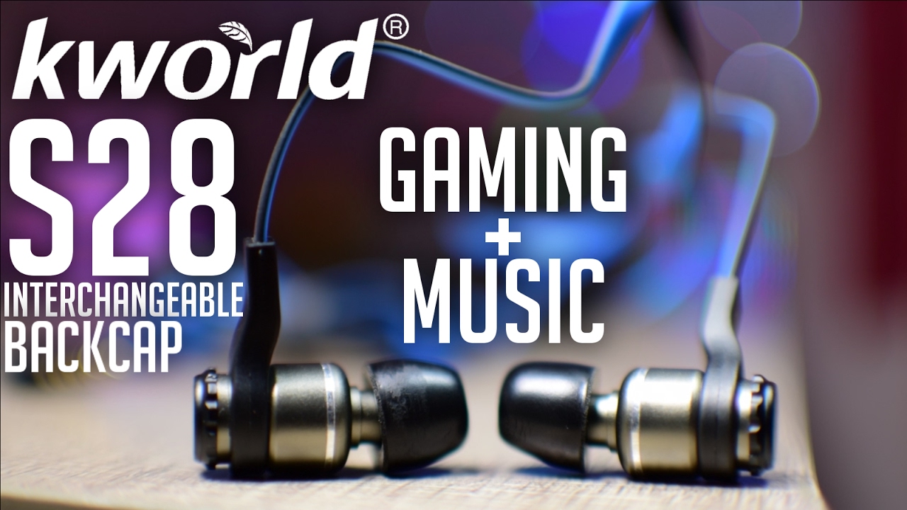 Kworld S28 Gaming Earphones | Gaming & Music | - YouTube