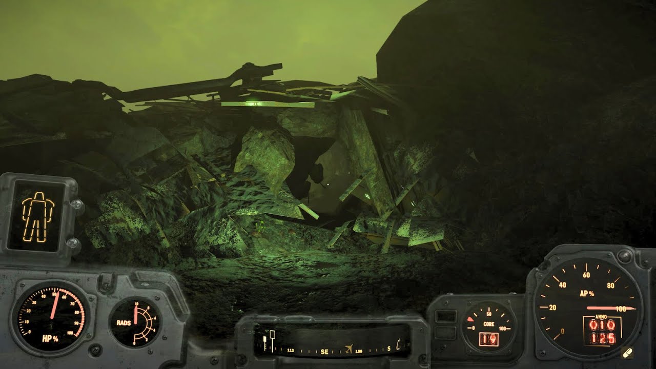 Fallout 4: When you always walked past this secret cave - YouTube