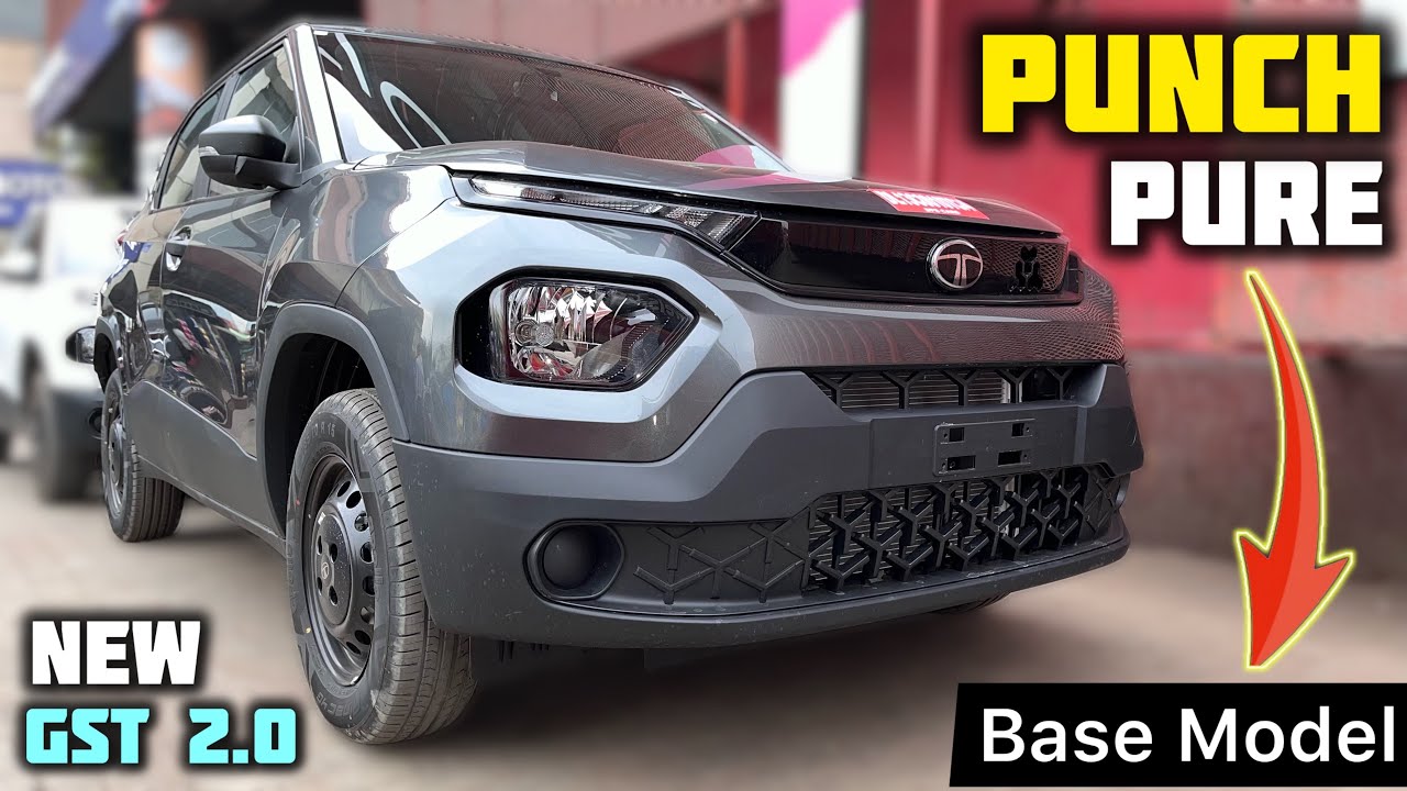 Tata Punch Pure Base Model 2025 Tata Punch Price, Features & All ...