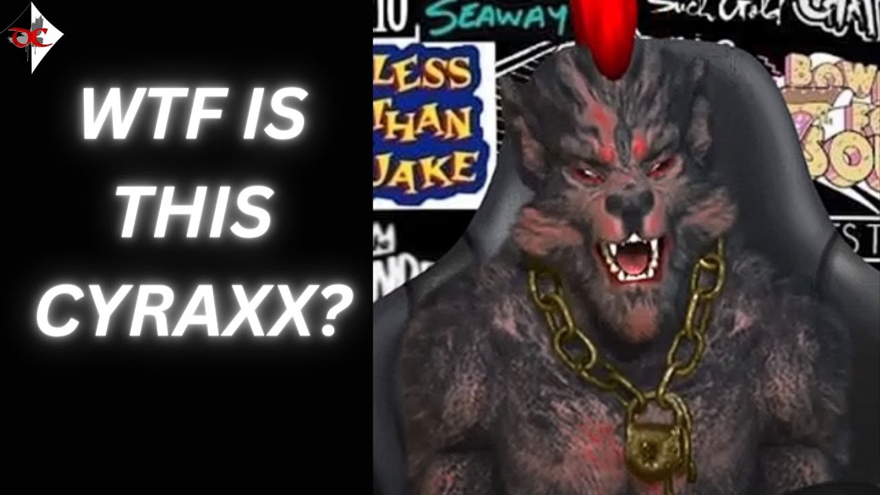 CYRAXX MAKES A NEW CHANNEL AND NOW HE IS A CRINGY VTUBER!! - YouTube