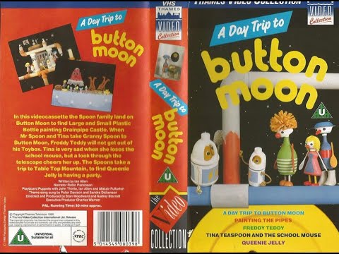 Original VHS Opening and Closing to A Day Trip to Button Moon UK VHS ...