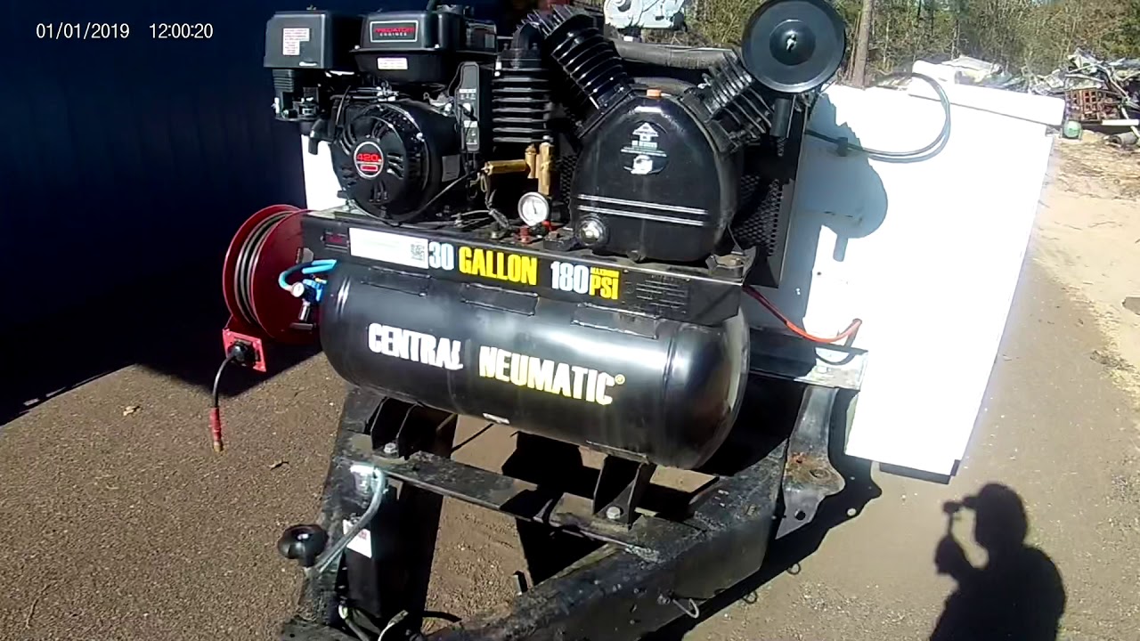 The Ultimate Service Body Trailer With Air Compressor And Fuel Tank ...