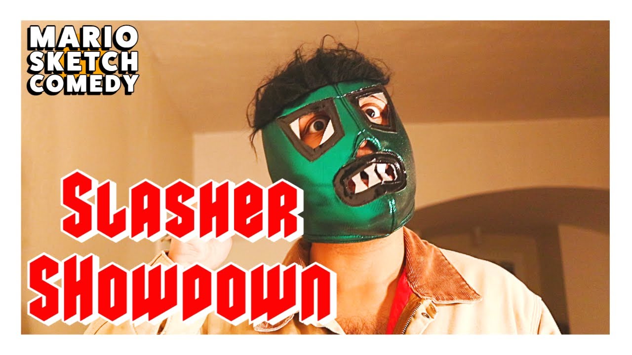 SLASHER SHOWDOWN - MARIO SKETCH COMEDY - YouTube