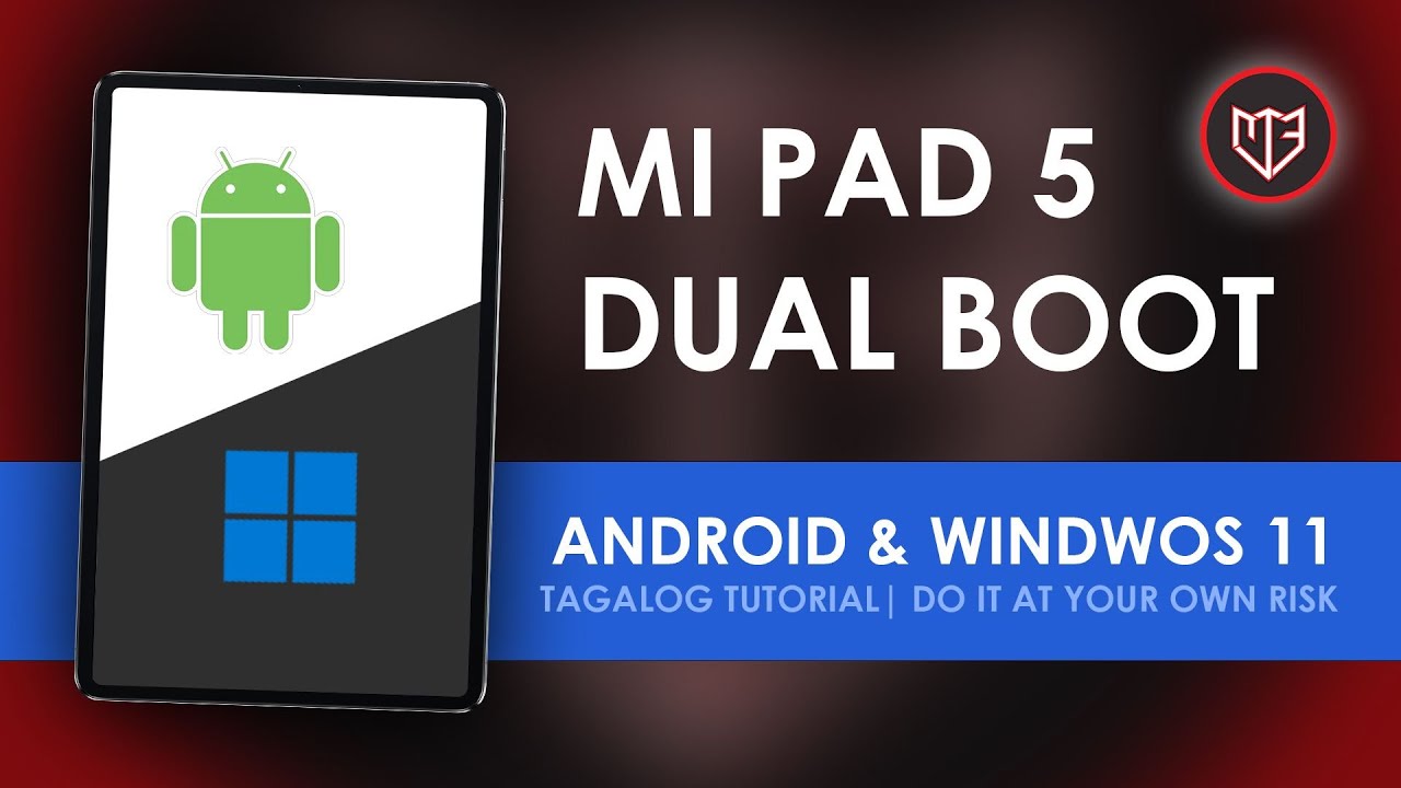 Mi Pad 5 to WINDOWS 11 (part 2 DUAL BOOT SETUP) - YouTube