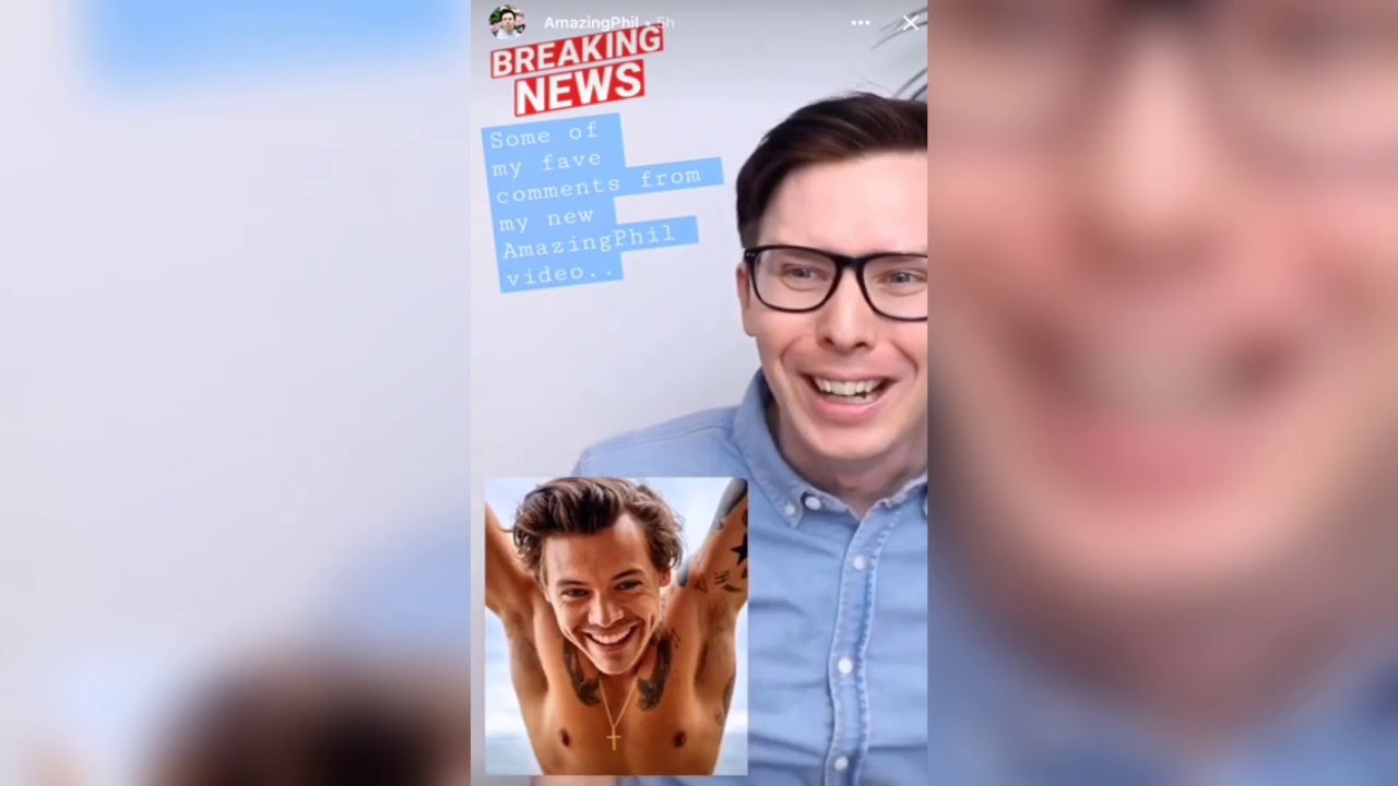 AmazingPhil - YouTube Story Compilation (October 1st 2019) - YouTube