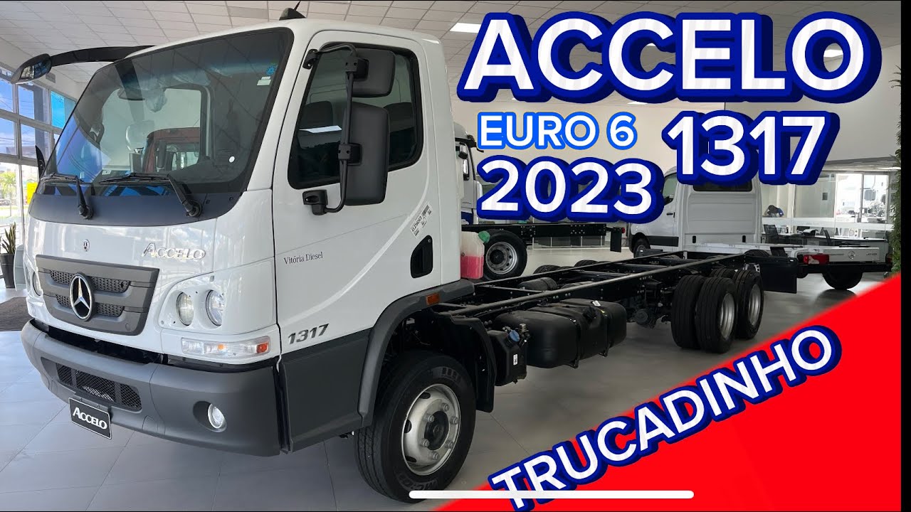 ACCELO 1317 2023 TRUCADINHO MERCEDES-BENZ #mercedesbenz #accelo #euro6 ...