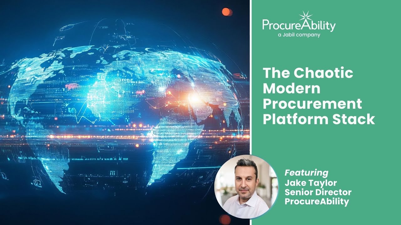 The Chaotic Modern Procurement Platform Stack - YouTube