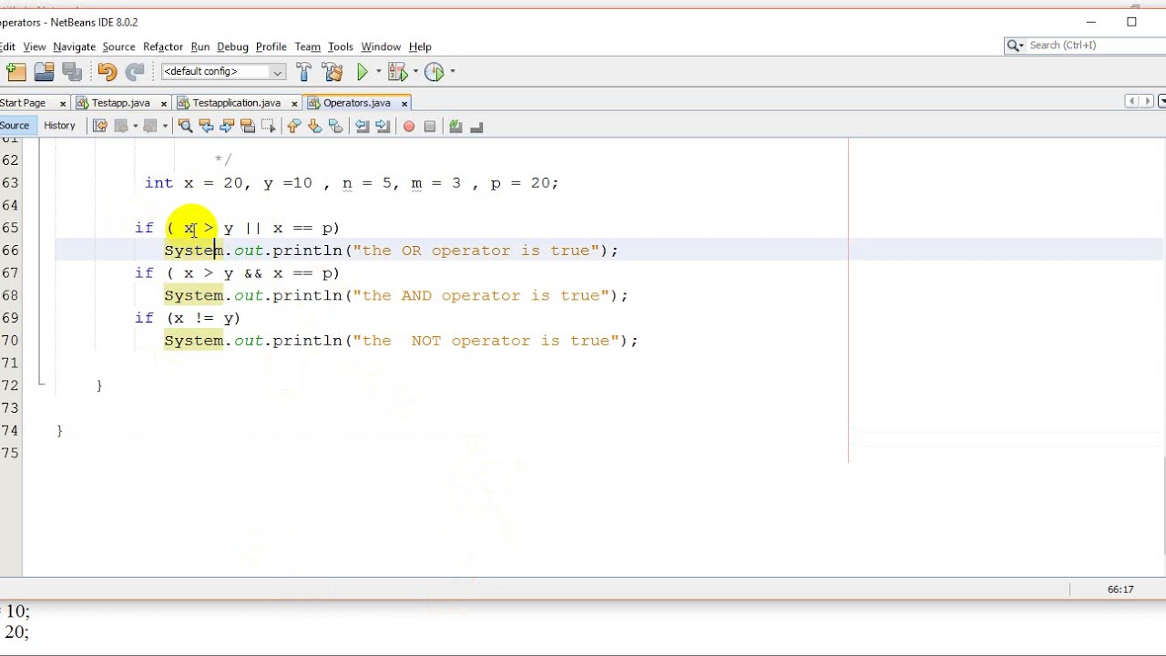 Java Operaors In Pashto 2nd Tutorial Youtube