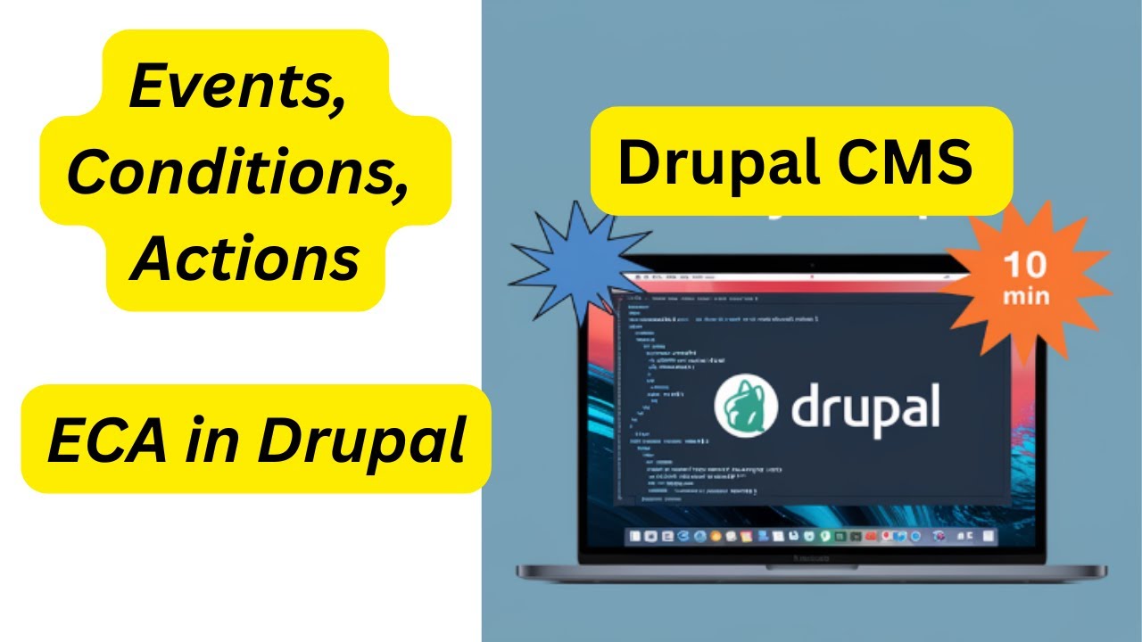 Demo Configure Eca Events Conditions Actions Drupal Cms Drupaltutorial Drupalcms Youtube
