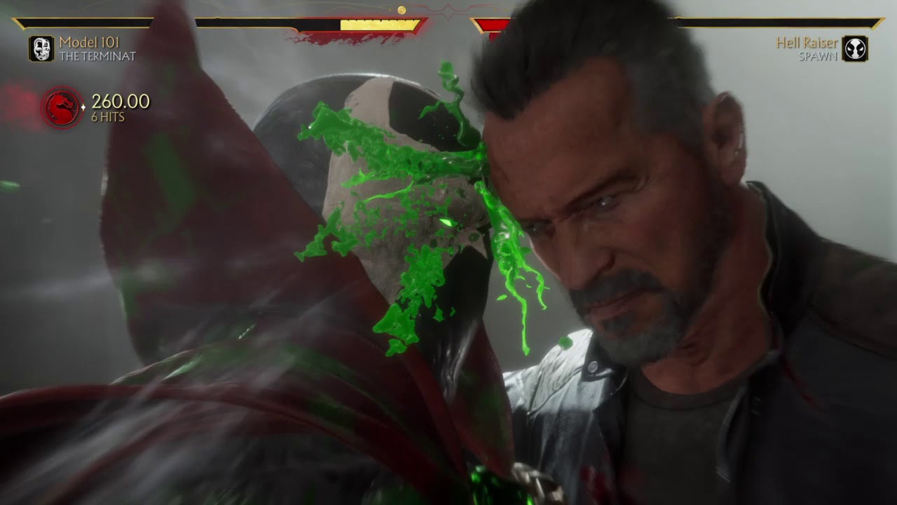 Mortal Kombat 11 The Terminator vs Spawn - YouTube