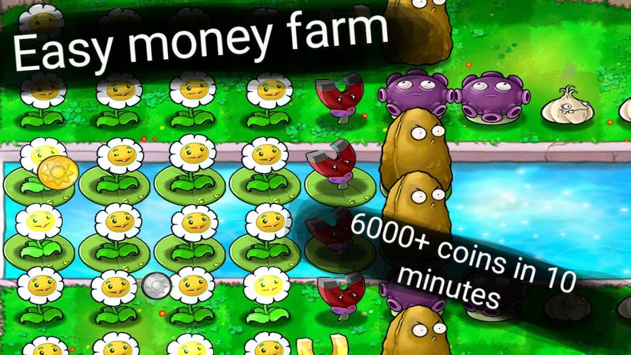 How to make AFK money farm | Plants VS Zombies - YouTube
