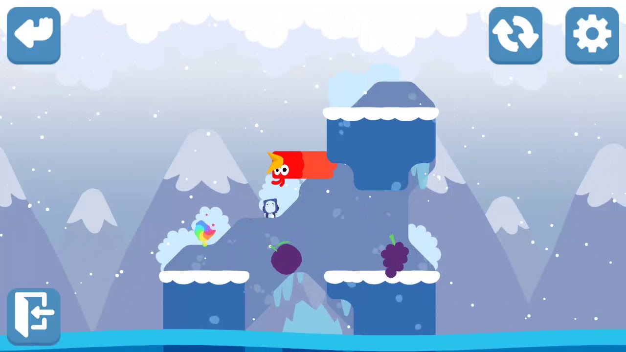 Snakebird Primer Level 25 Walkthrough - YouTube