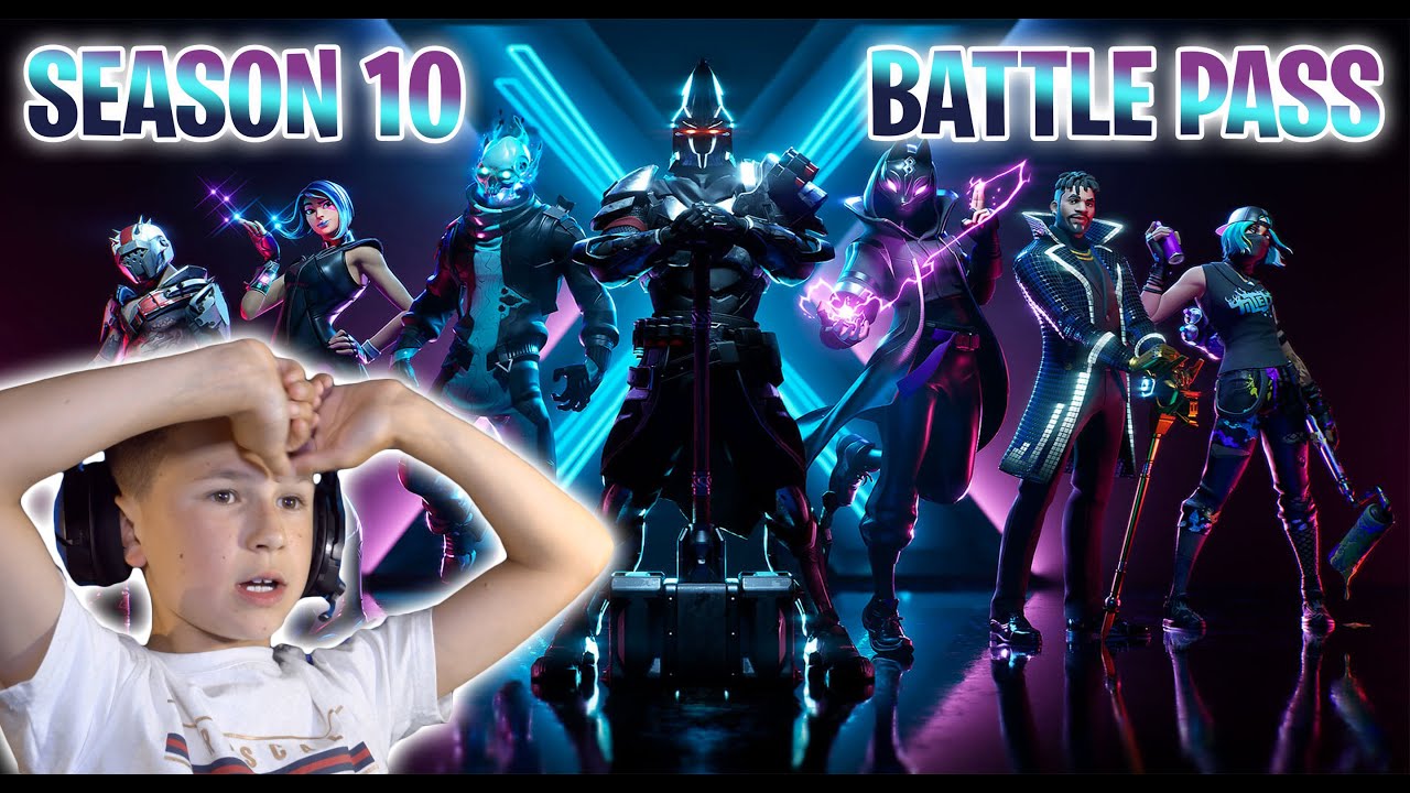 FORTNITE SEASON 10 BATTLE PASS! - YouTube