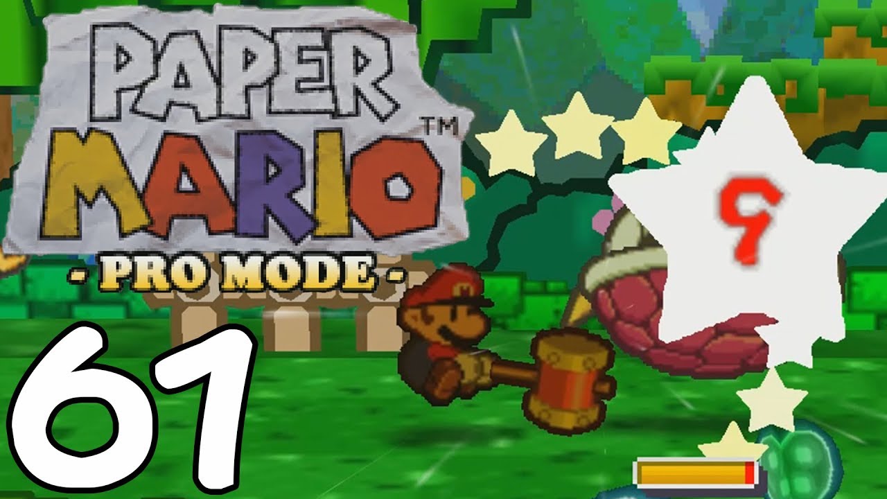 Paper Mario Pro Mode BLIND [61] "Berserker Breakdown" - YouTube