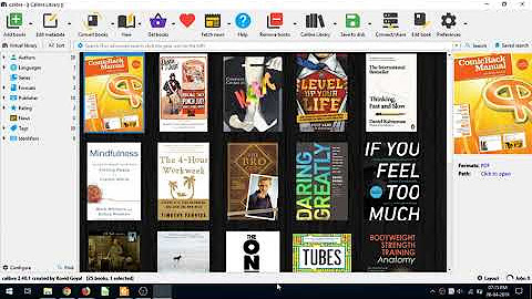 Calibre Ebook Manager Tutorials - YouTube