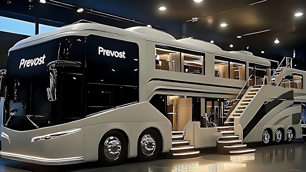 Inside the Ultra-Luxury 2026 Prevost Liberty Coach | World’s Most Elite ...