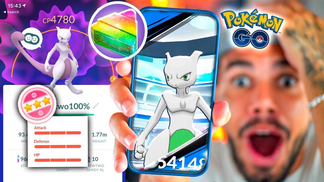 MEWTWO 100% LEVEL 51 & BEST BUDDY COM 4.700CP - POKÉMON GO | Cris ...