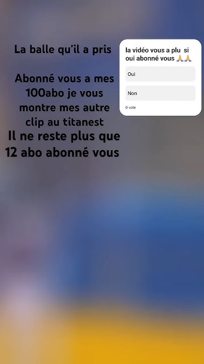 abonné vous et liker on rush les 1000abo - YouTube