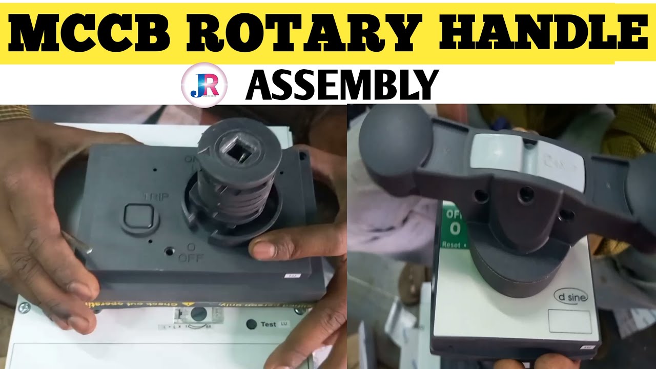 How To L&T Rotary Handle ASSEMBLY - YouTube