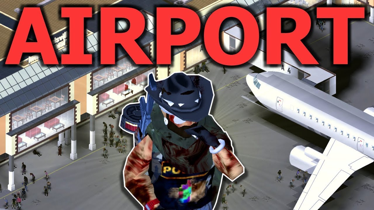 I Tried To Survive An Airport In The Apocalypse - YouTube