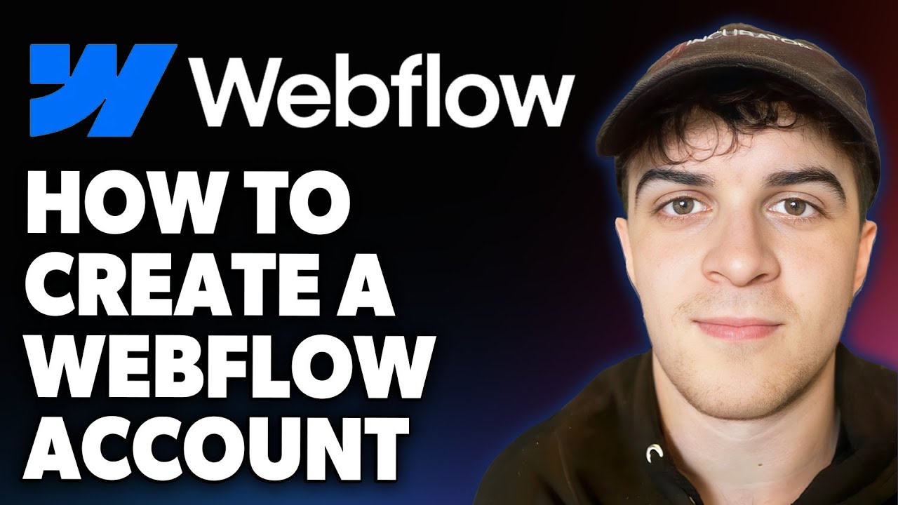 How to Create a Webflow Account [2025 Full Guide] - YouTube