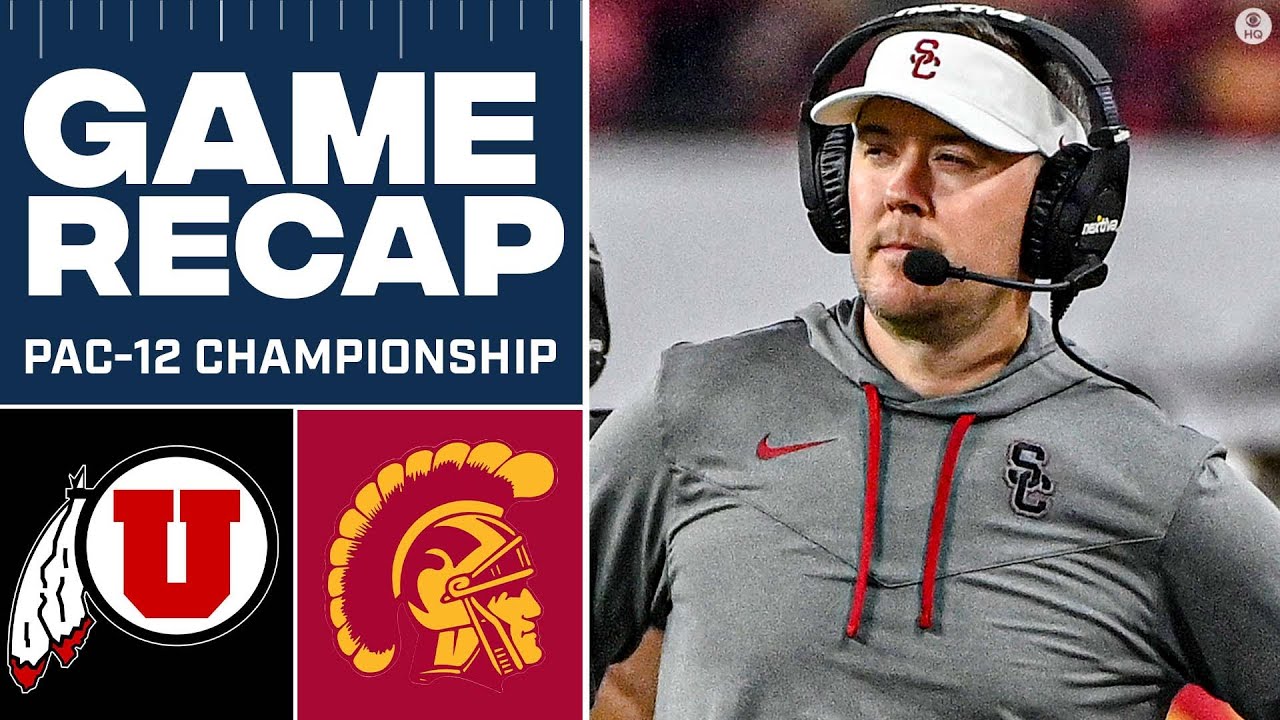No. 11 Utah UPSETS Caleb Williams & No. 4 USC To Win Pac-12 Title I ...