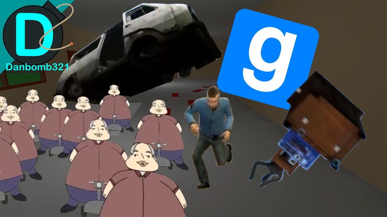 The Ghost Van Incident in Garry's Mod (funny moments 3) - YouTube