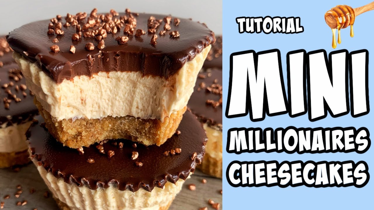 Mini Millionaires Cheesecakes Recipe tutorial #Shorts - YouTube