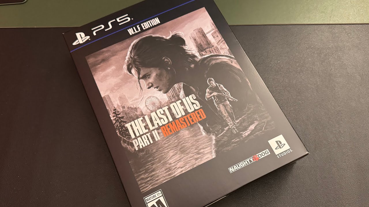 The Last of Us Part II Remastered WLF Edition Unboxing - YouTube