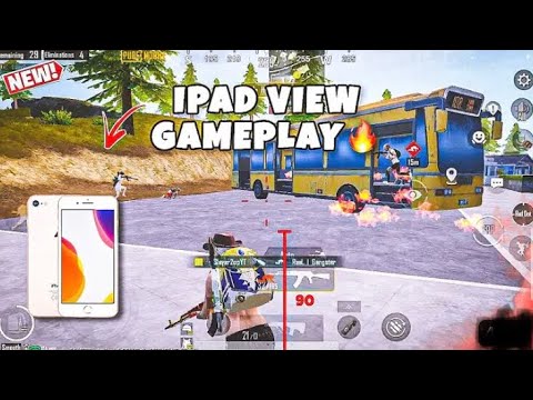Pubg Gameplay With IPad view in| iPhone 8 😈| - YouTube