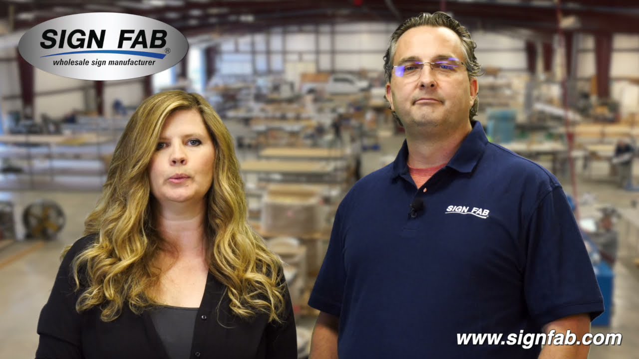 What is Sign Fab All About? - Wholesale Sign Manufacturer - YouTube