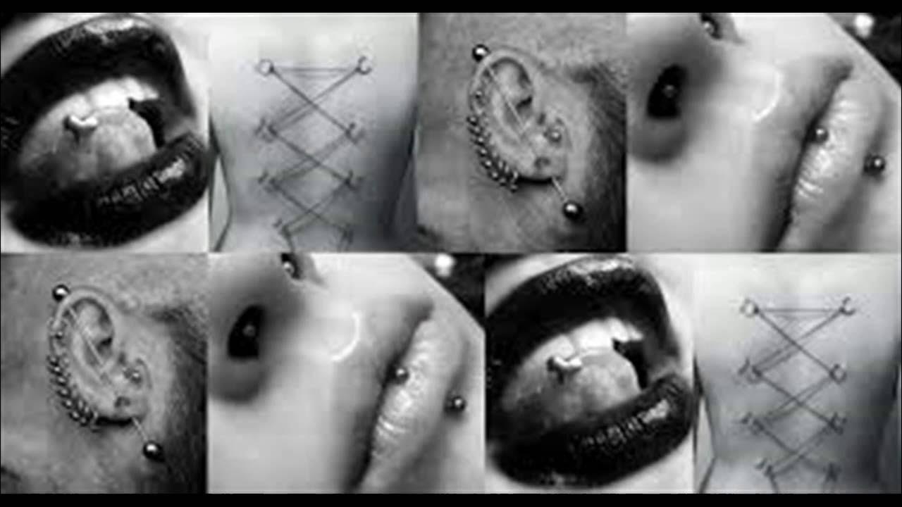 Los Lugares Más Extraños Para Ponerse Un Piercing Youtube