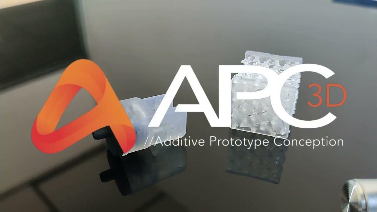 SLA 3D Printing - elastic resin shore 40 - YouTube