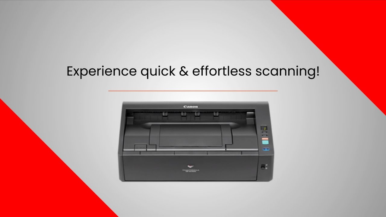 Canon DR-M1060II: High-Volume Scanner for Rapid Document Processing ...