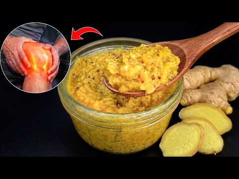 Soak Ginger: Goodbye Joint Pain! (97-Year-Old Grandma's Secret)
