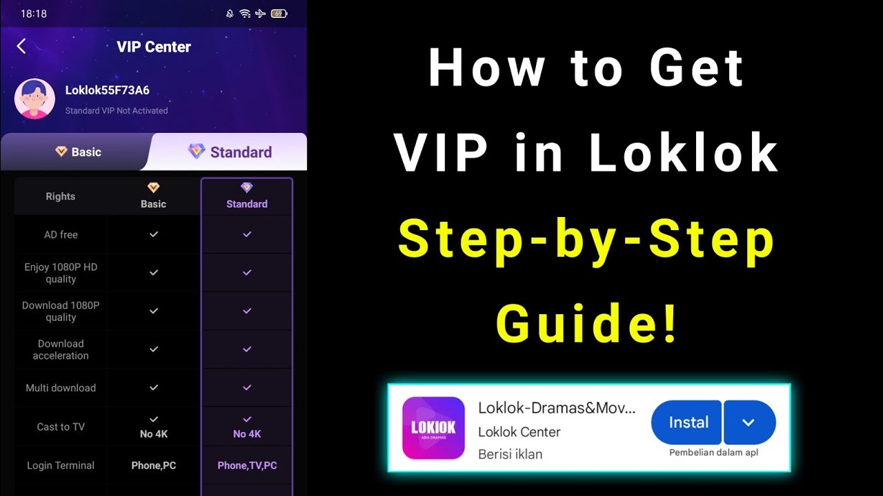 How to Activate Vip in Loklok | How to Get Vip on Loklok - YouTube