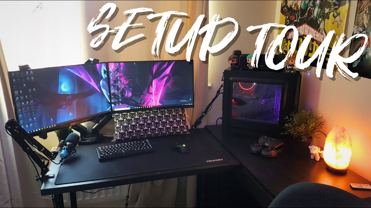 My Gaming Setup 2019 | £1300 | #GamingSetup - YouTube
