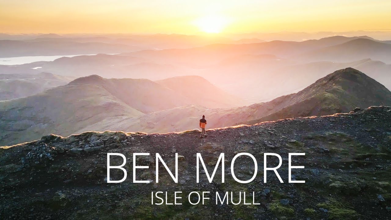 Solo Hiking and Summit Camp - Ben More - Isle of Mull - Scotland - 4K ...