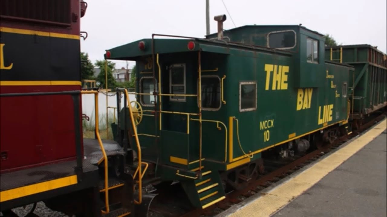 Mass Coastal Caboose arrives on Cape Cod - 6/26/2023 - YouTube