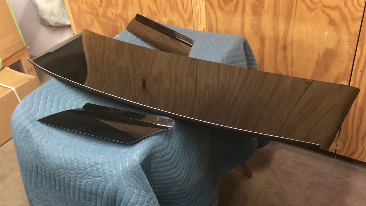 JCR 2004-2006 GTO 14” Fiberglass wing part 2 - YouTube