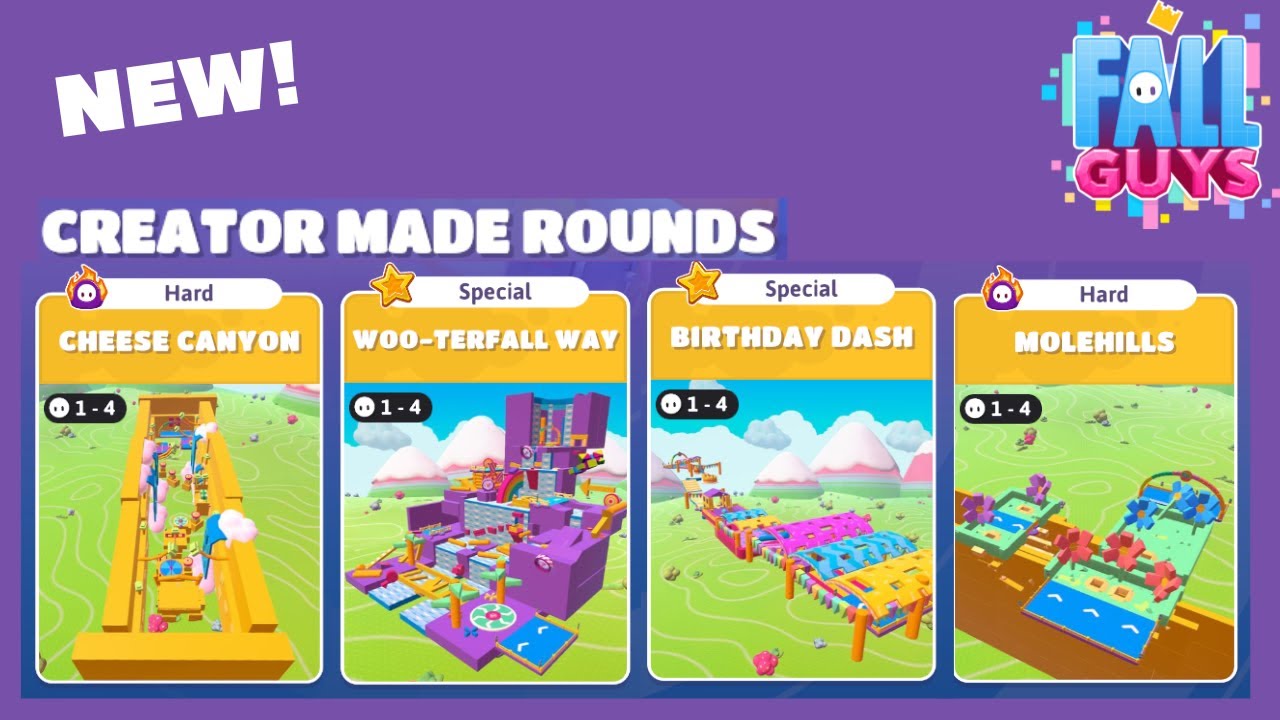 Creator made Rounds! (New Levels) - FALL GUYS - YouTube