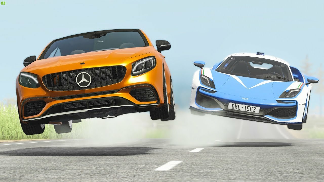 Extreme Car Crashes Compilation #4 - Beam Crash - YouTube