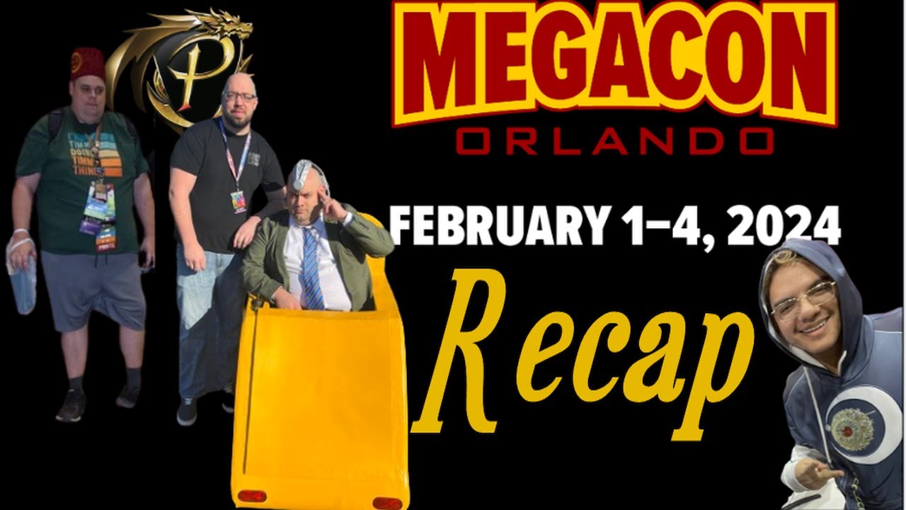 Megacon Orlando 2024 Recap Chillin With Puermero - YouTube