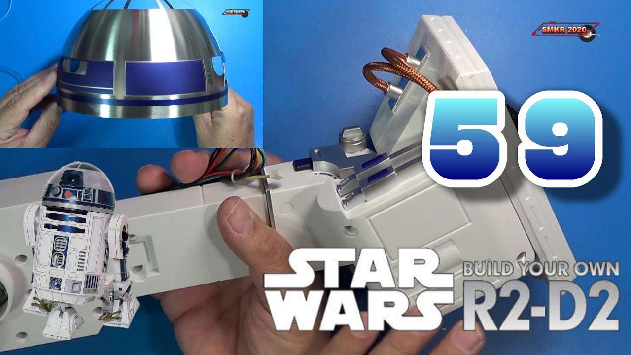 Build the Premium 1:2 Scale R2-D2 Issue 59 - Dome Panel and Left Fuel ...