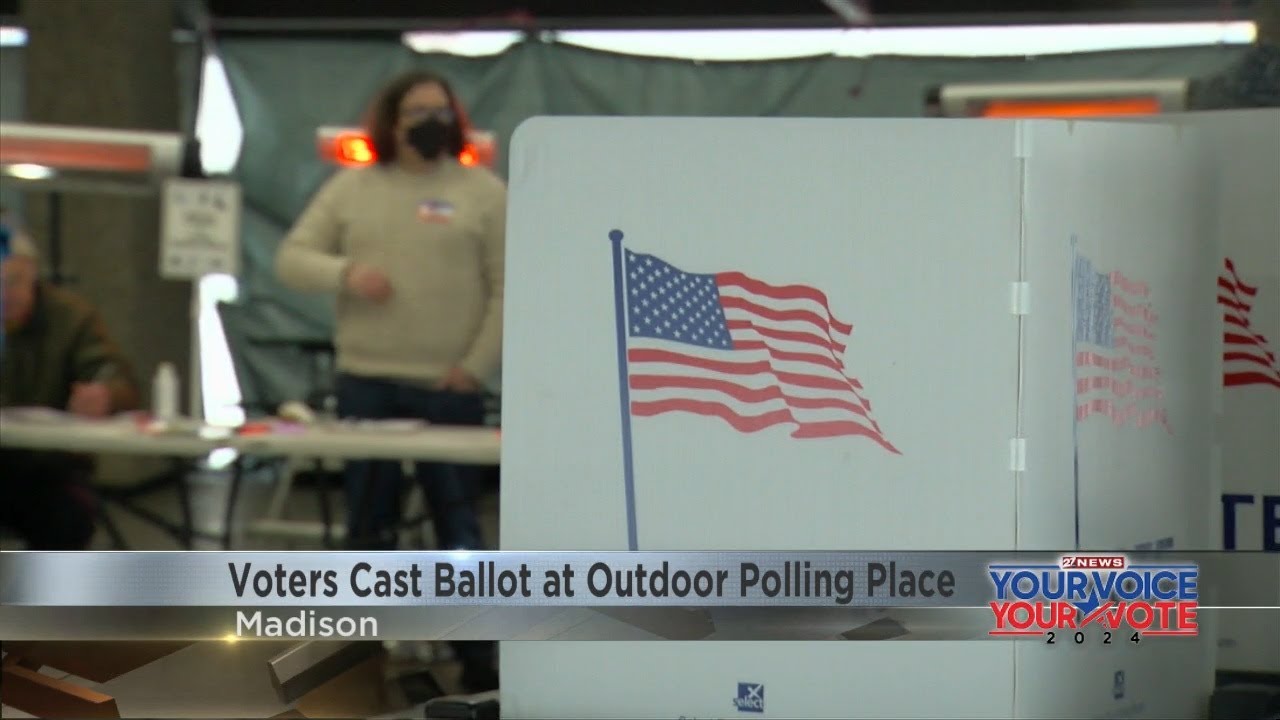 'This is truly a Wisconsin experience': Voters cast their ballots in ...