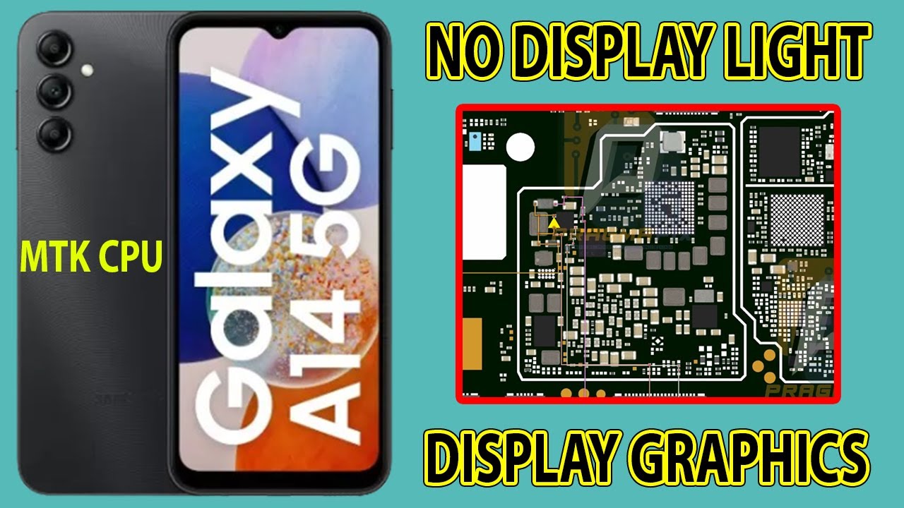 Samsung Galaxy A14 5G A146 no display light no display graphics || 🙌👍👌🤣 - YouTube
