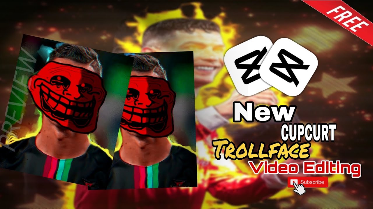 New trolface video editing tutorial #Viral edit #free edit#Youtube ...