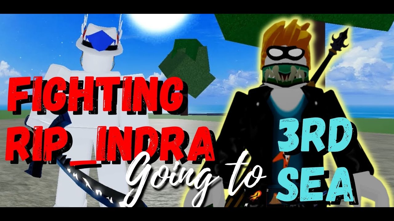 Fighting Ripindra Going To 3rd Sea Blox Fruits Youtube
