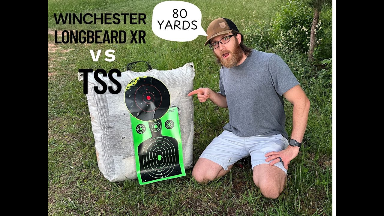 TSS vs Winchester long beard XR at 80 yards!!! - YouTube
