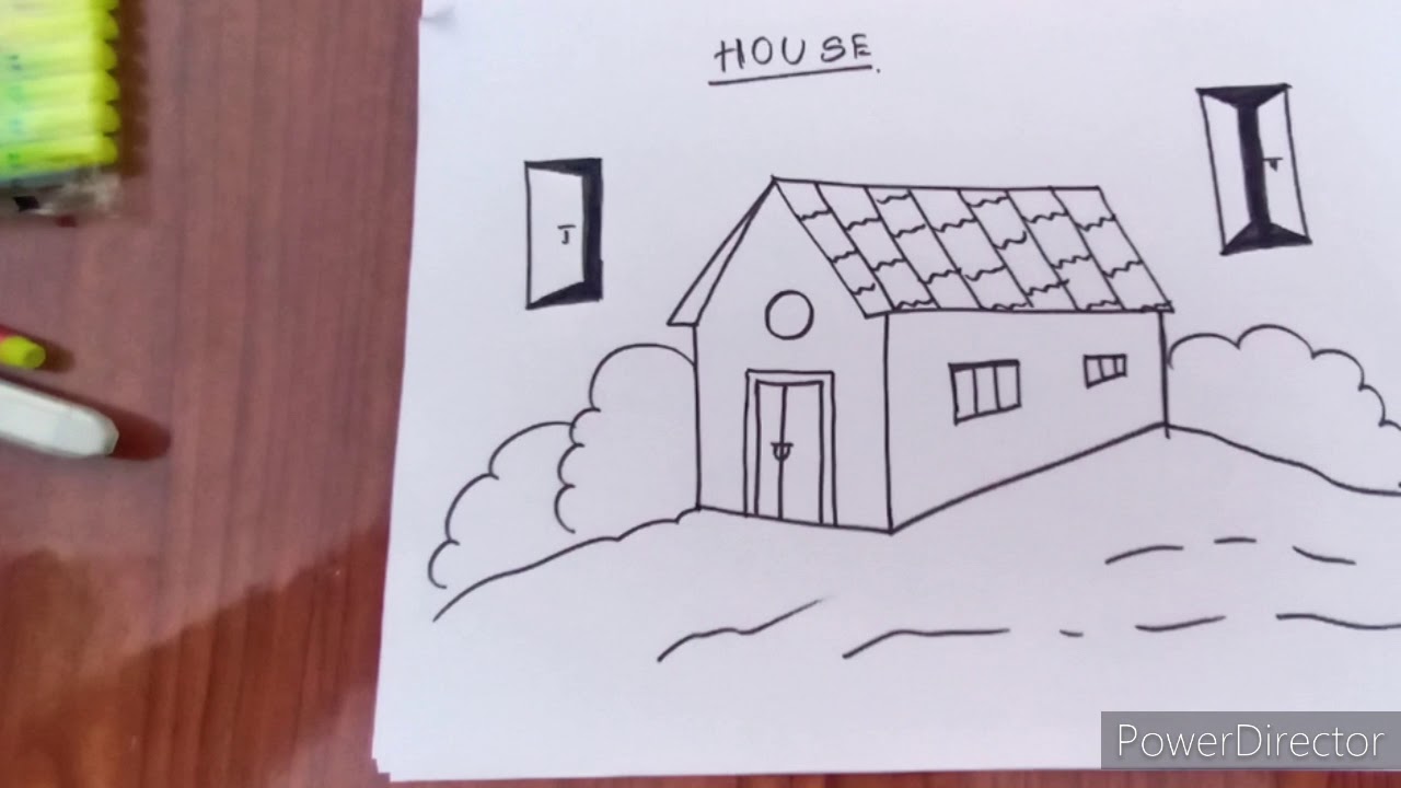 House drawing-primary 1&2 - YouTube